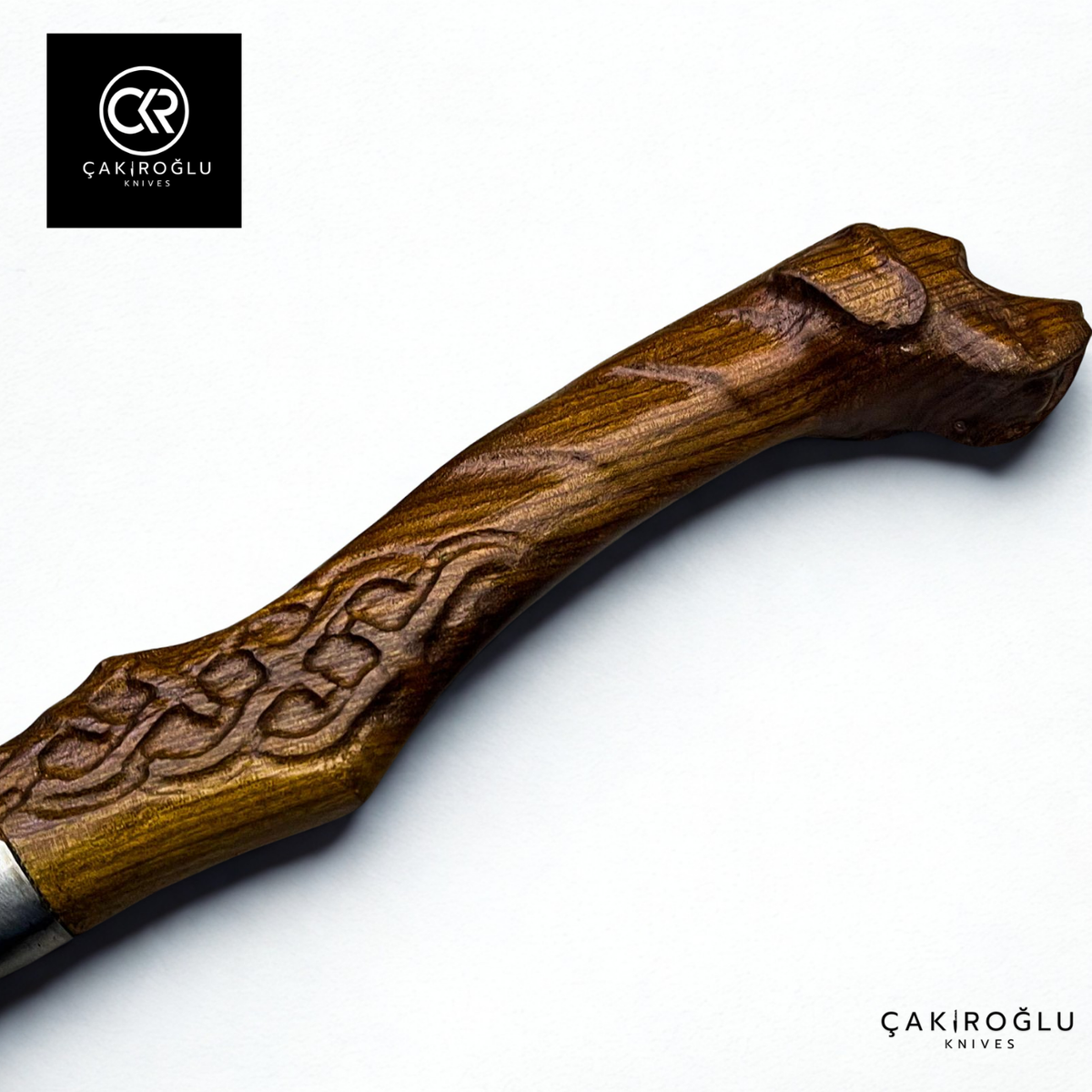 Specially Handworked Hunting Dog Head Design Handmade Camping Axe ...